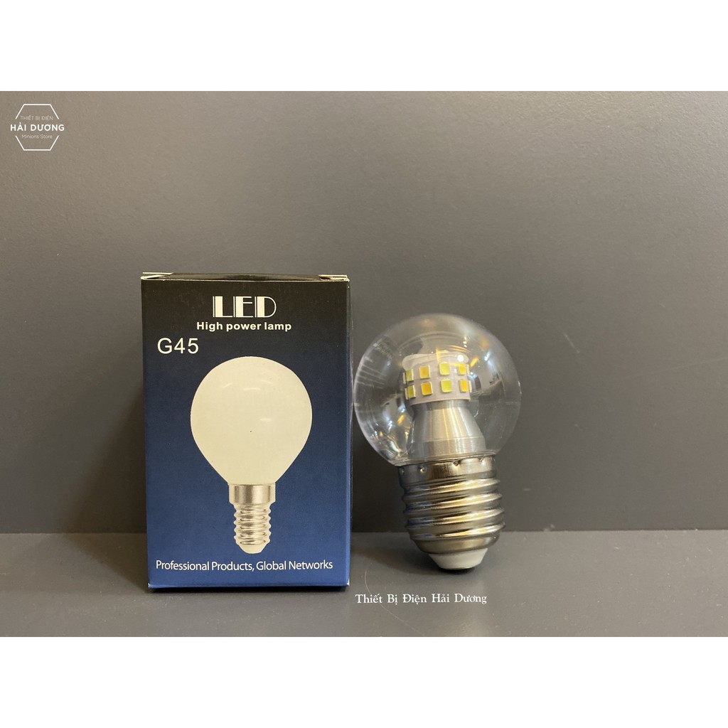 Bóng Đèn Led G45 3 Chế Độ Ánh Sáng 7w Trắng - Vàng - Trung Tính Đui E27 ...