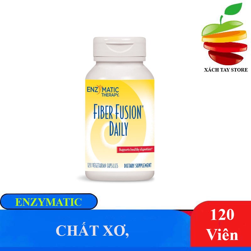Viên Bổ Sung Chất Xơ, Tốt Hệ Tiêu Hoá Enzymatic Fiber Fusion Daily 120 ...