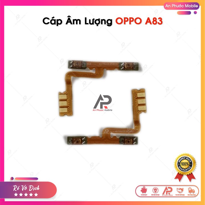 Cáp Phím Âm Lượng OPPO A83 Zin Bóc Máy - Linh kiện cáp nút âm thanh volume thay thế cho điện ...