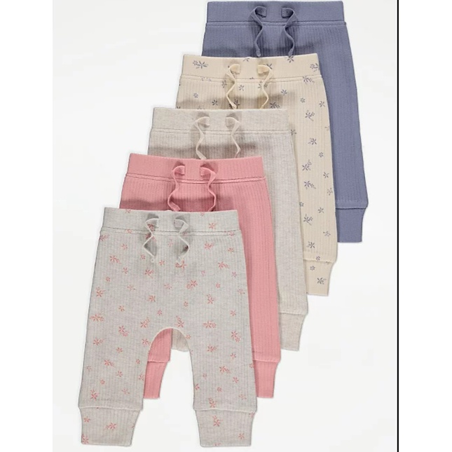 (Auth) Set 5 quần dài bé gái Geo UK | Shopee Việt Nam