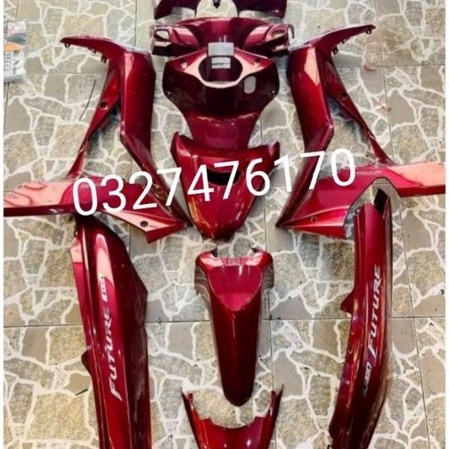 Bộ nhựa dàn áo xe FUTURE LED 125 đỏ zin chính hãng | Shopee Việt Nam