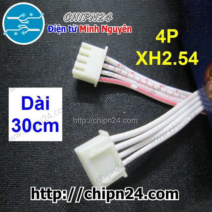 [2 SỢI] (D144) Dây bẹ 4p 30cm XH2.54mm (Dây bus, Dây cáp) | Shopee Việt Nam