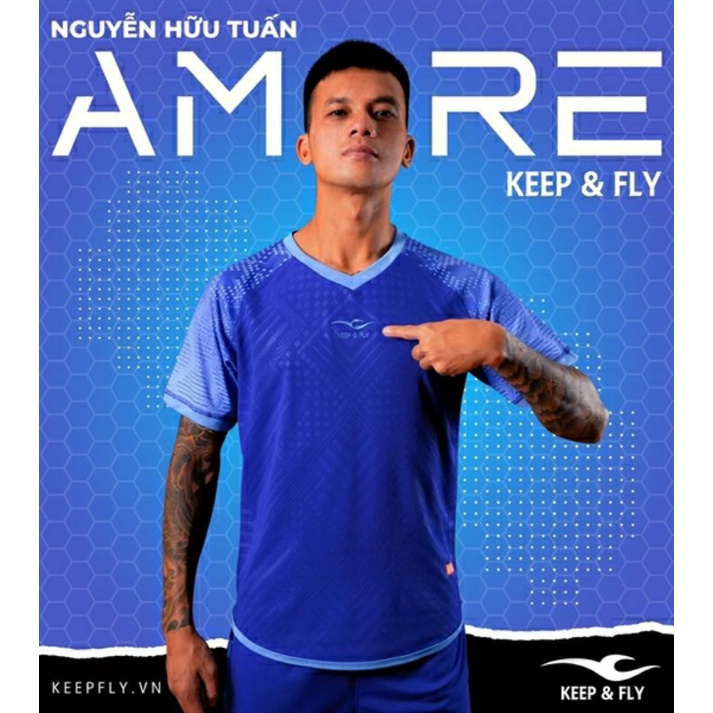 BỘ ĐỒ ĐÁ BÓNG KEEP & FLY NGUYỄN HỮU TUẤN AMORE | Shopee Việt Nam