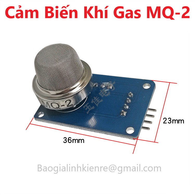 Mạch Module Cảm Biến Khí Ga MQ2 | Shopee Việt Nam
