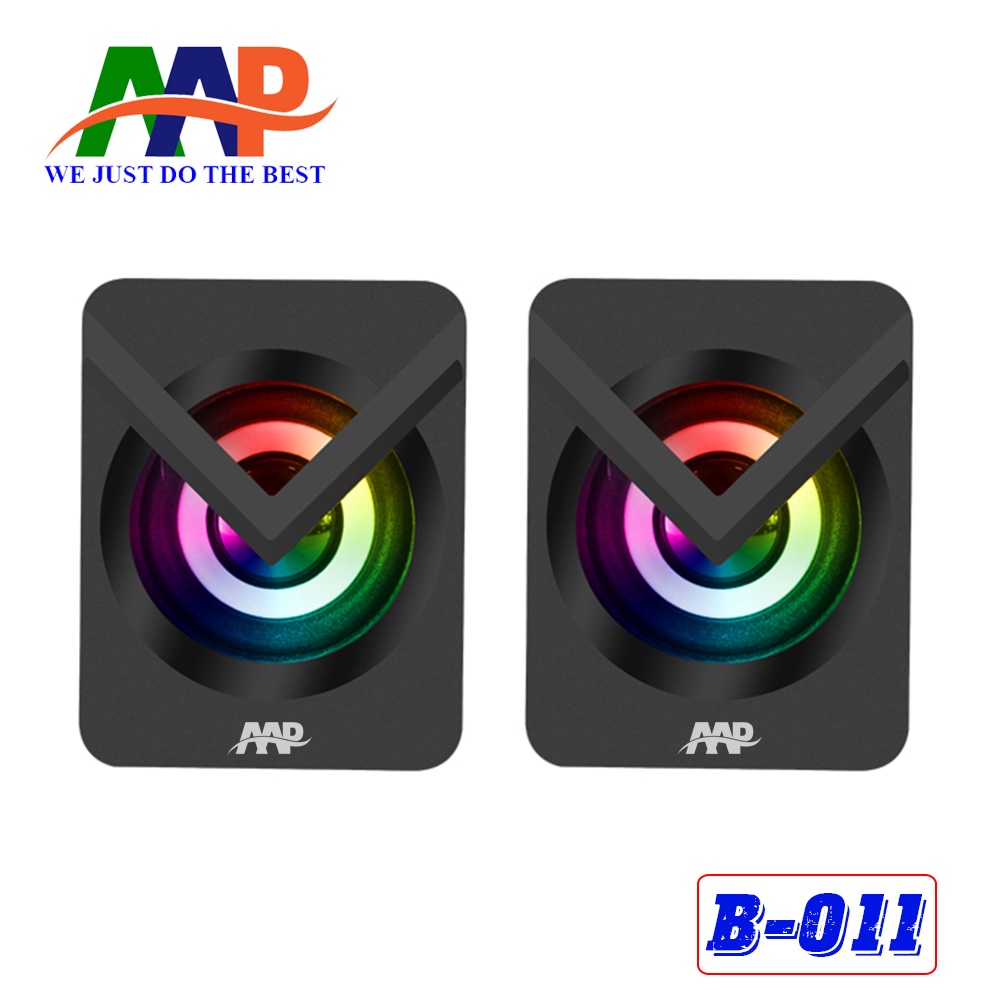 Loa Vi Tính 2.0 AAP B011 Led ARGB - Hàng Chính Hãng | Shopee Việt Nam