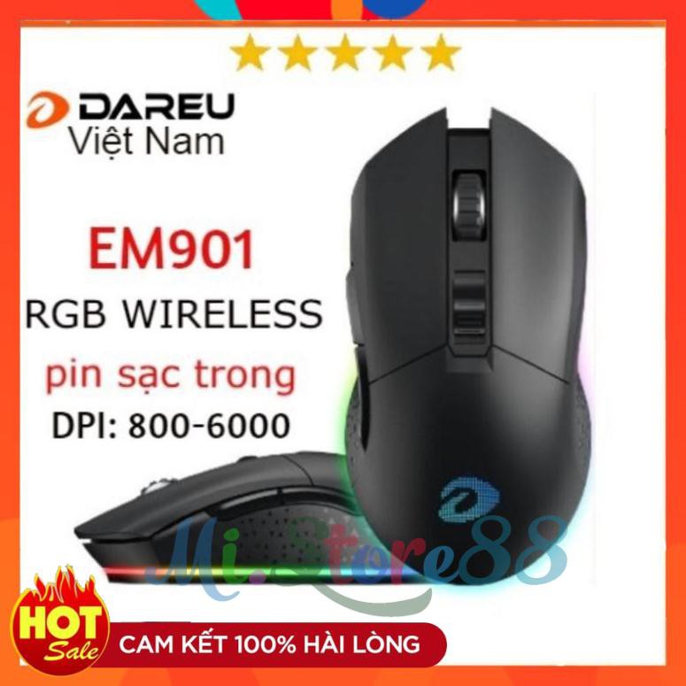 Chuột không dây gaming Dareu EM901 | Shopee Việt Nam