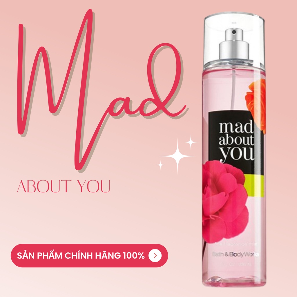 Xịt Thơm Toàn Thân Bath & Body Works Fine Fragrance Mist – Mad About ...