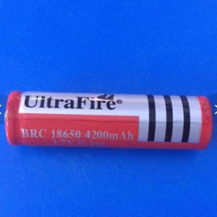 Giá Tốt - Pin sạc UltraFire BRC 18650 4200mAh 3,7V li-iion | Shopee ...