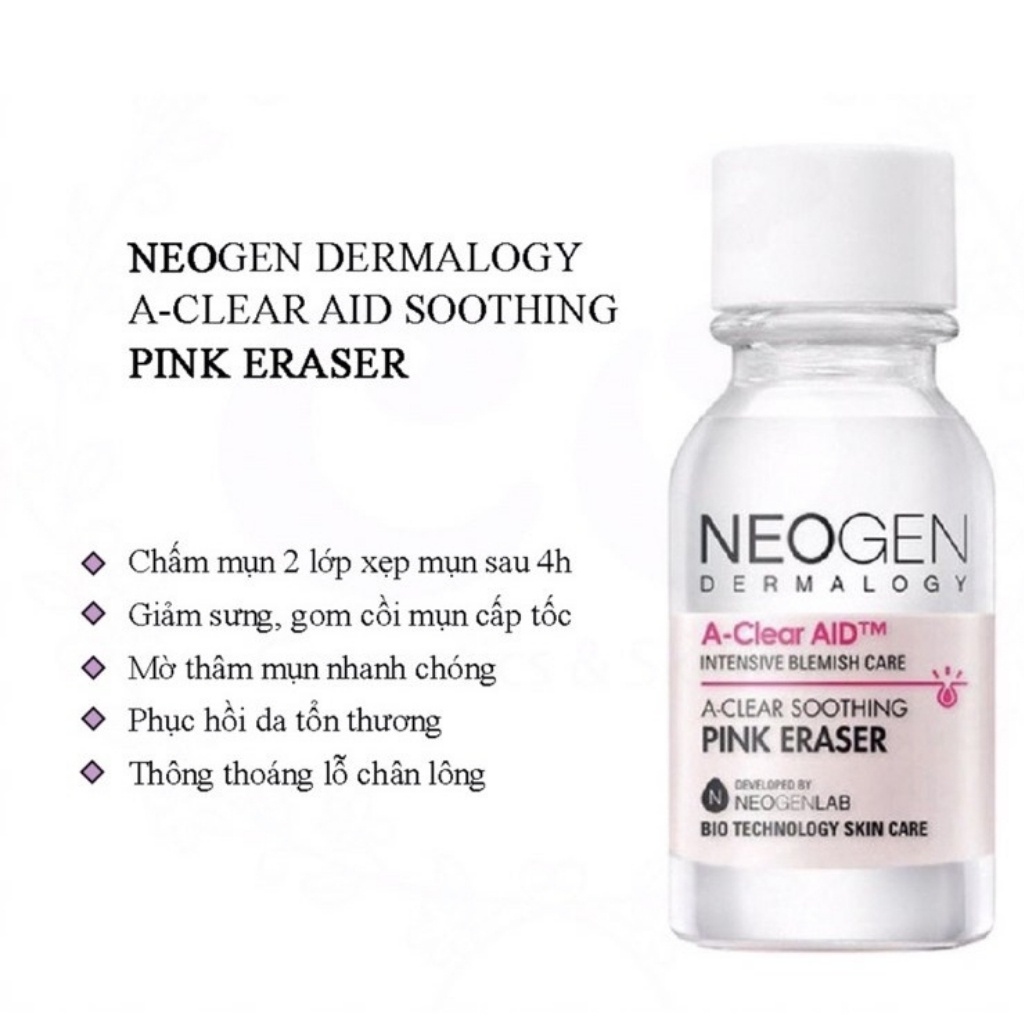 Chấm Mụn 2 Lớp Neogen Dermalogy Giảm Sưng Viêm Mụn A-Clear Aid Soothing ...