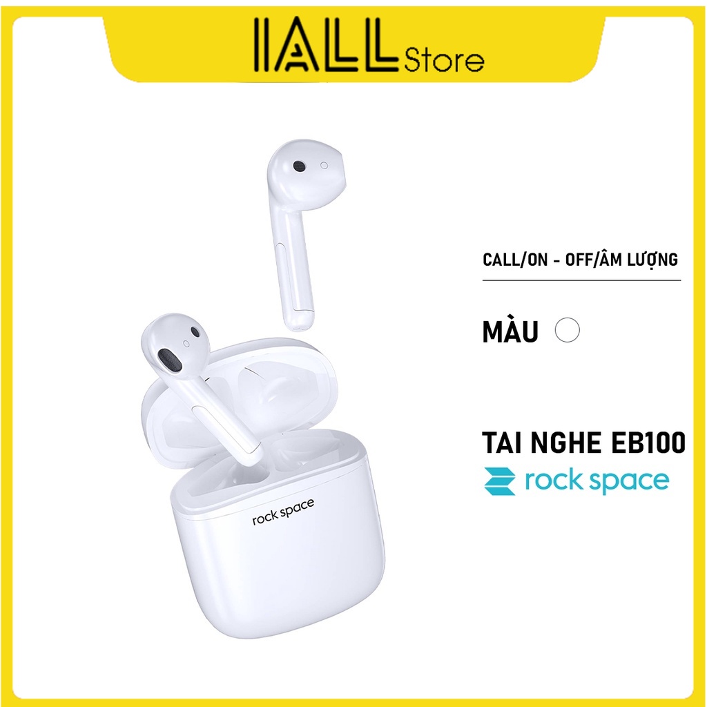 Tai nghe Bluetooth không dây Rockspace EB100 True Wireless 5 tích hợp ...