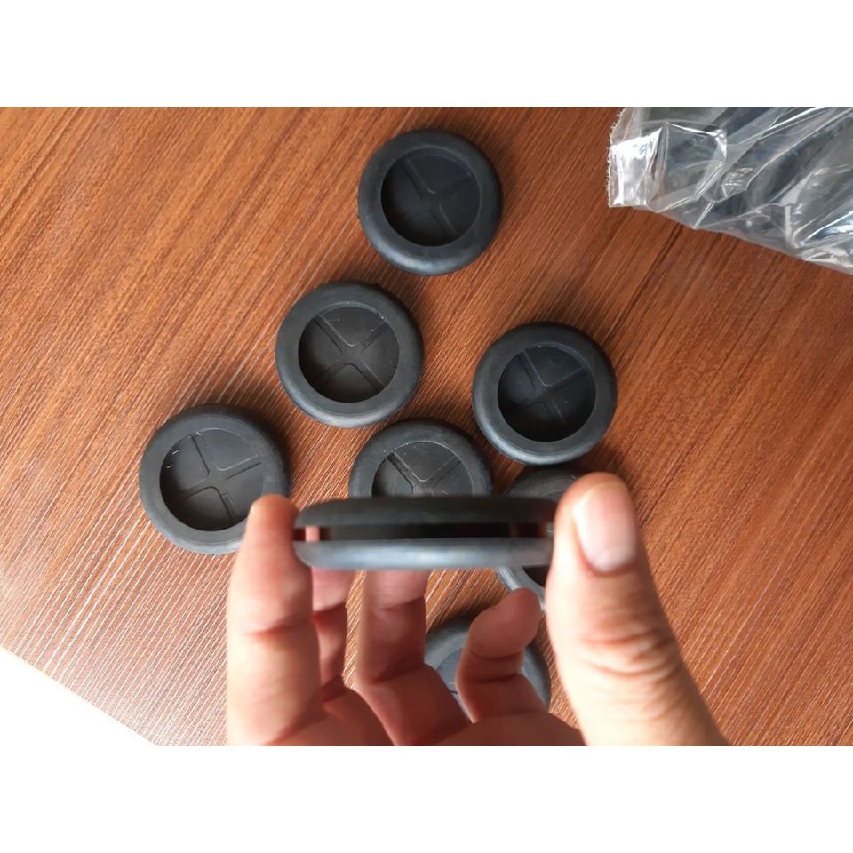 Đệm luồn dây/Ron cao su luồn dây tủ điện/ Gioăng luồn dây tủ điện D16 ...