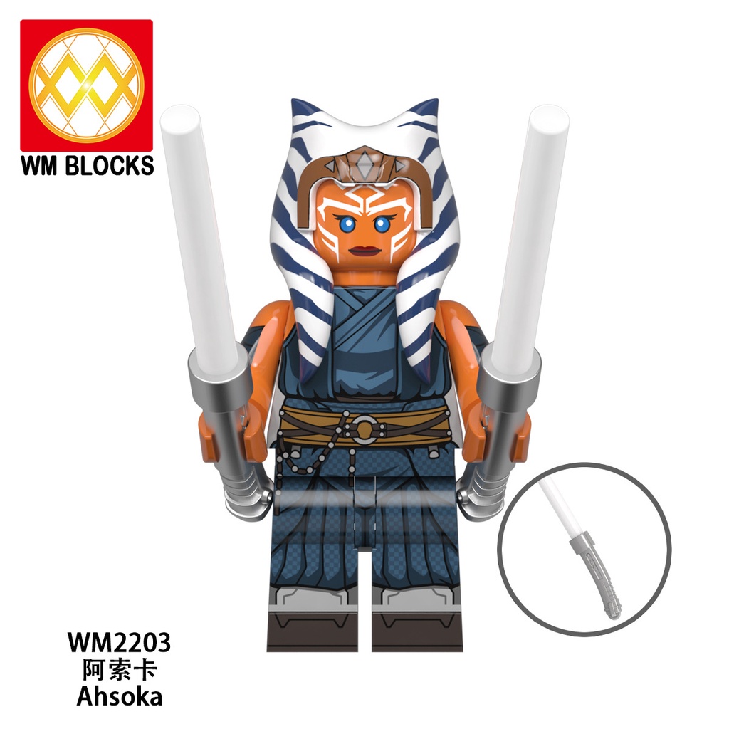 Mô Hình Đồ Chơi Lắp Ráp Nhân Vật ahsoka Trong Phim star wars | Shopee ...
