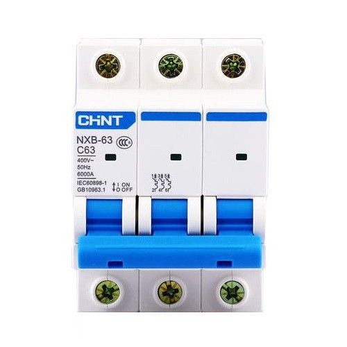 CB, Aptomat Chint MCB 3 pha 20A, 25A, 32A, 40A, 63A | Shopee Việt Nam