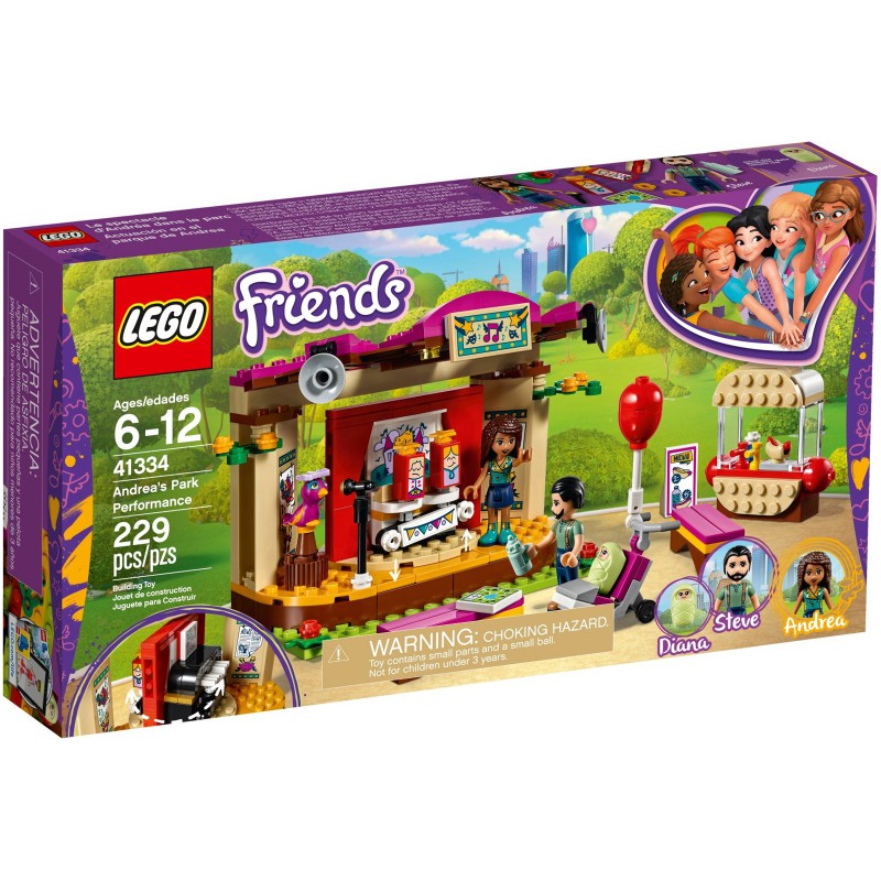 Lego Friends 41334 - Andrea's Park Performance - Bộ xếp hình Lego Biểu ...