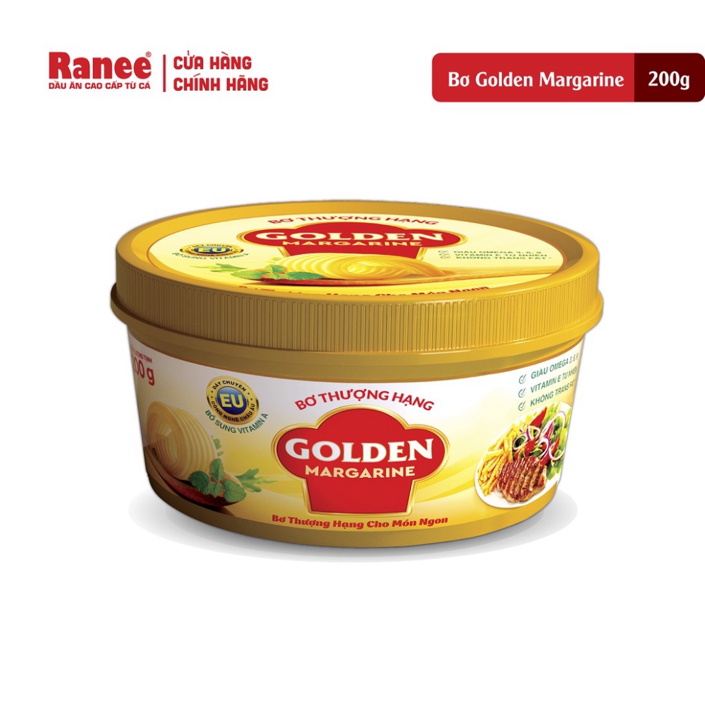 Bơ Thượng Hạng Golden Margarine 200gr Hàng chính hãng | Shopee Việt Nam