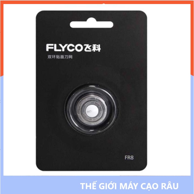 Lưỡi máy cạo râu Flyco Fr8 -Lưỡi kép chống gỉ, tự mài dùng cho máy Flyco FS889/FS318/FS370 ...