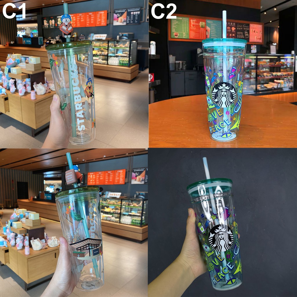 Ly Thuỷ Tinh Starbucks Ly Nhựa Starbucks Cao Cấp | Shopee Việt Nam