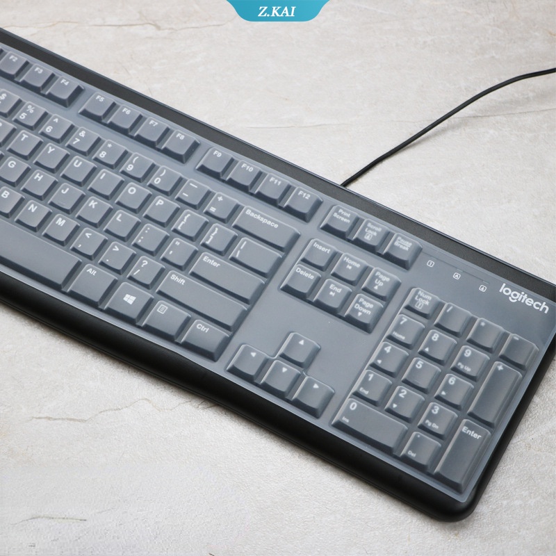 Miếng Silicone Bọc Bàn Phím Chống Nước Chống Bụi Cho logitech K120/MK120 K120/MK120 | Shopee ...