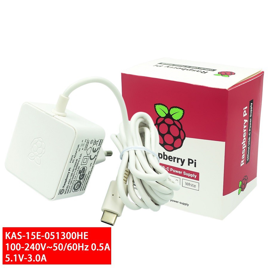 Nguồn Raspberry Pi 4 Chính hãng (Type-C) | Shopee Việt Nam