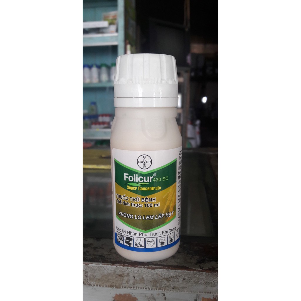 Thuốc trừ bệnh Folicur 430SC 100ml *Dạng Sữa* | Shopee Việt Nam