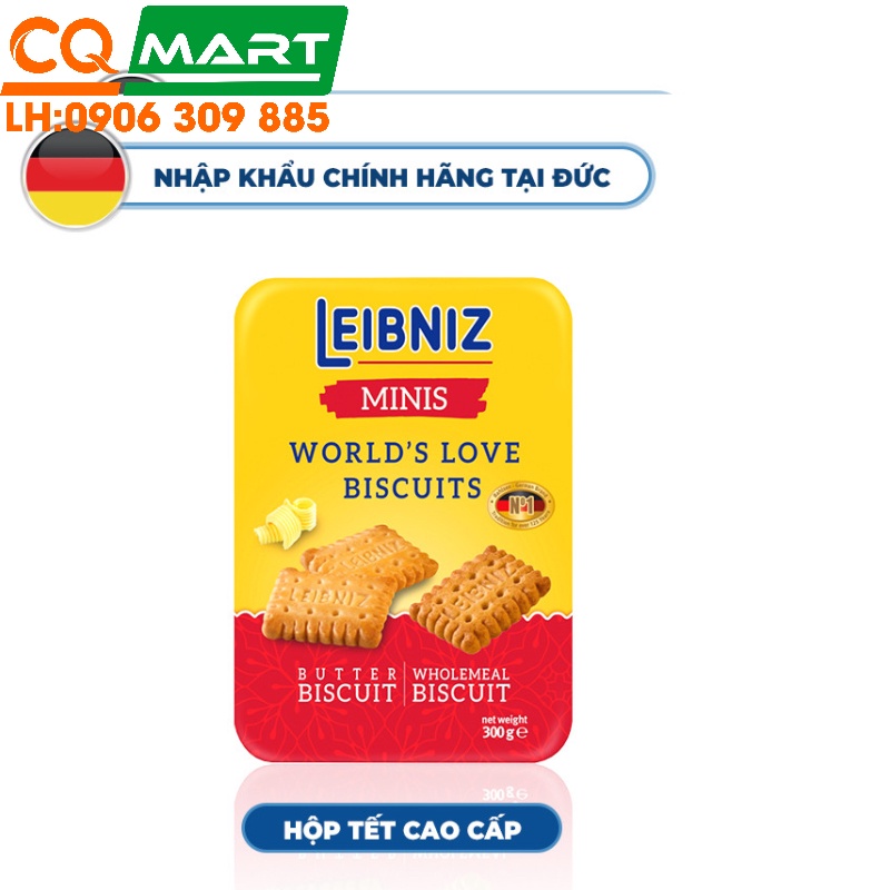 [ date 23/08/2023] Bánh Leibniz World’s Love Biscuits Minis 300g ...