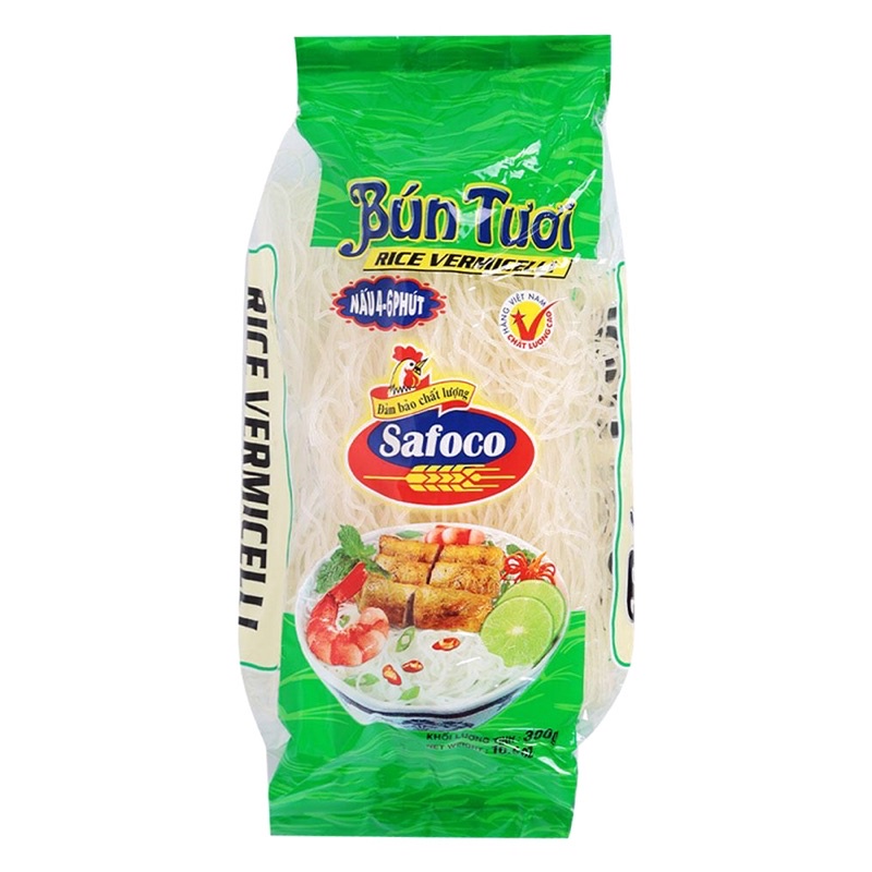 BÚN TƯƠI DẠNG KHÔ SAFACO 300g | Shopee Việt Nam