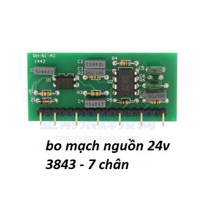 Bo mạch máy hàn điện tử nguồn 24V ic 3843 2 điện áp Linh kiện máy hàn ...
