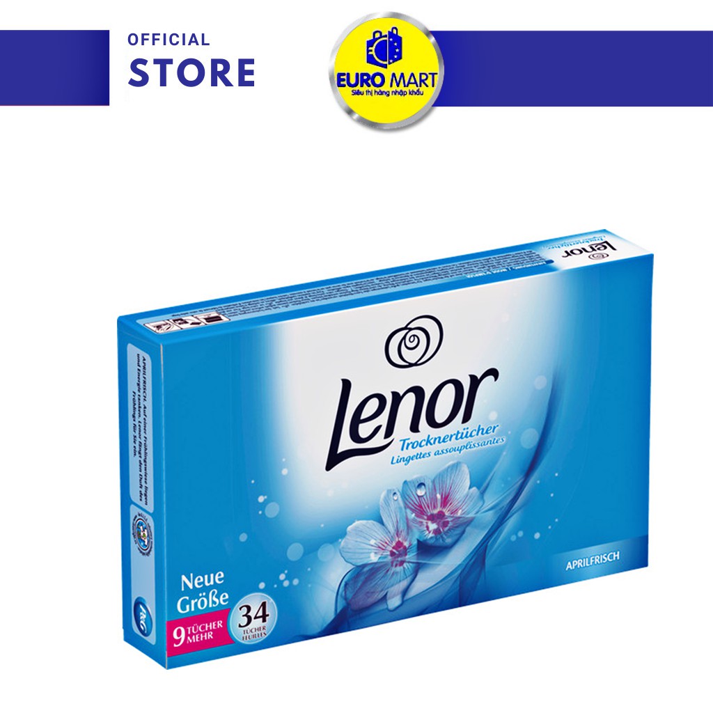 Giấy thơm quần áo Lenor (34 tờ) | Shopee Việt Nam
