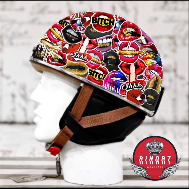 [STICKER 1K] SET 50 STICKER MÔI CÁ TÍNH SIÊU CHẤT DÁN TRANG TRÍ ĐT ...