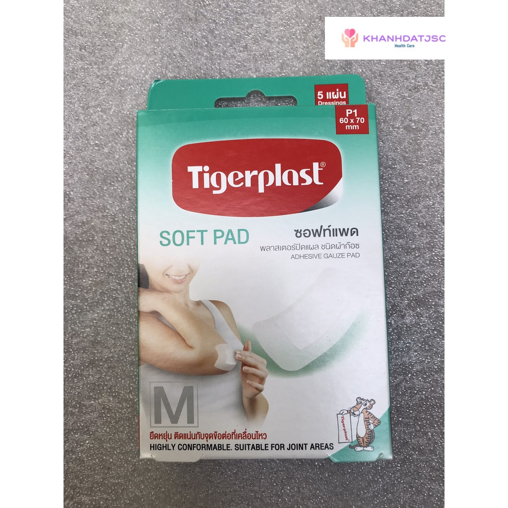 Băng cá nhân co giãn Tigerplast SoftPad | Shopee Việt Nam