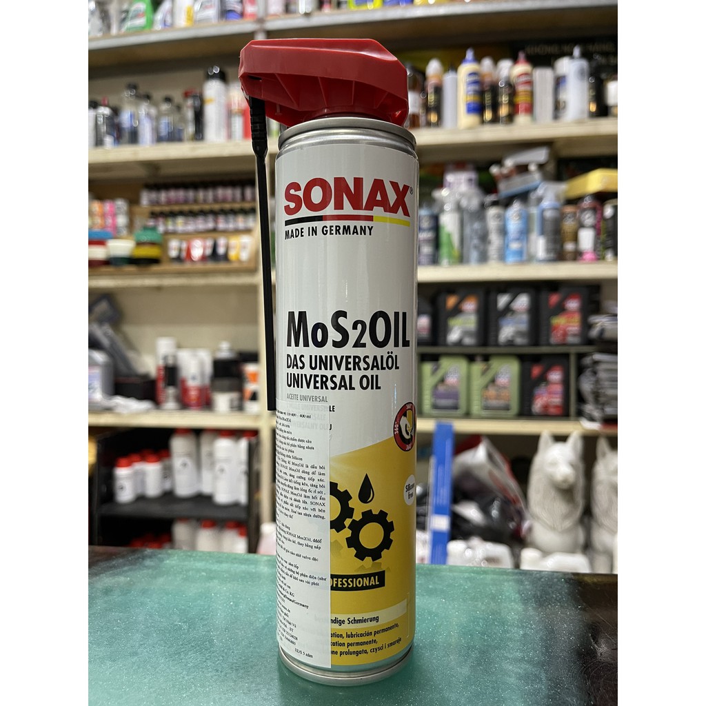 DẦU BẢO QUẢN BÔI TRƠN CHỐNG GỈ VÀ ĂN MÒN SONAX MOS2OIL 400ML 339400 | Shopee Việt Nam