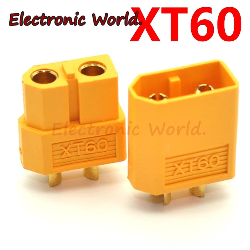 Đầu Nối XT60 XT-60 Cho Máy Bay Điều Khiển Từ Xa RC Giắc XT60, Jack XT-60 đực cái | Shopee Việt Nam