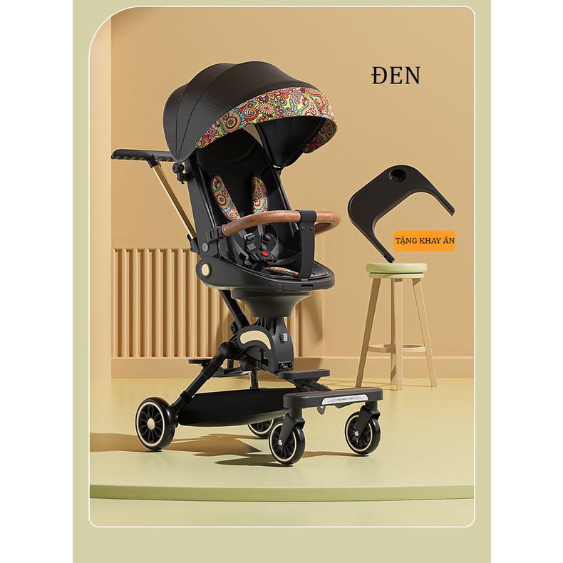 [ XẢ KHO ]Xe đẩy 2 chiều gấp gọn V-BABY IX9(Tặng Bàn Ăn Dặm) & Xe đẩy ...