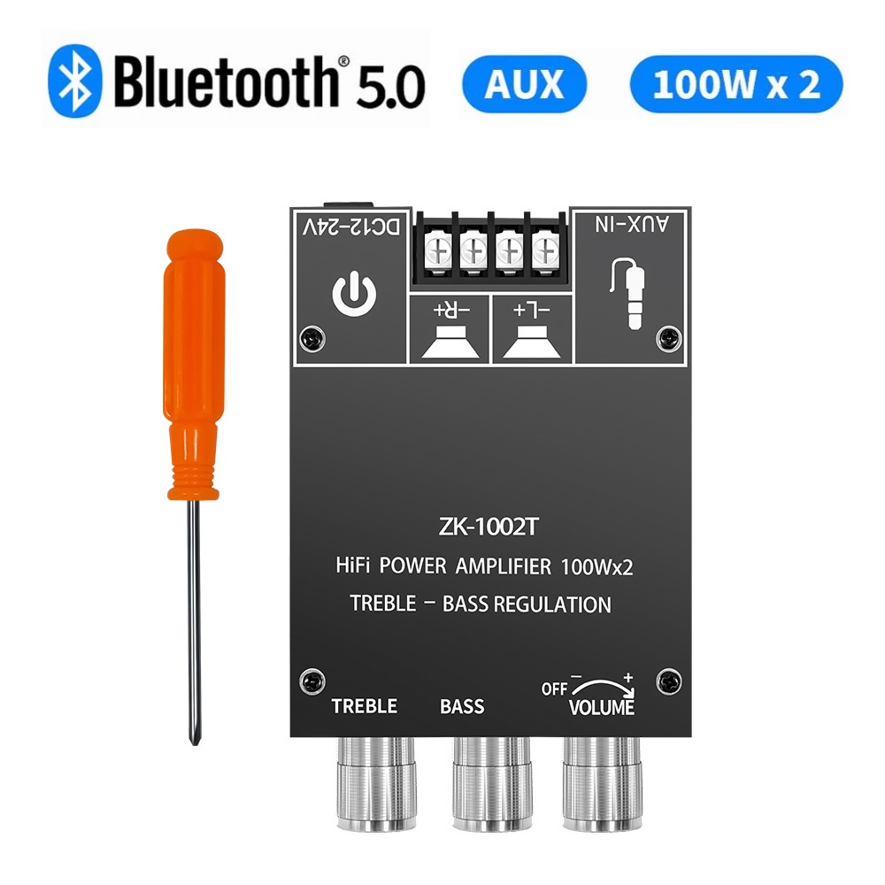【Việt Nam gửi】Bảng Mạch Khuếch Đại Âm Thanh ZK-1002T Bluetooth 5.0 ...
