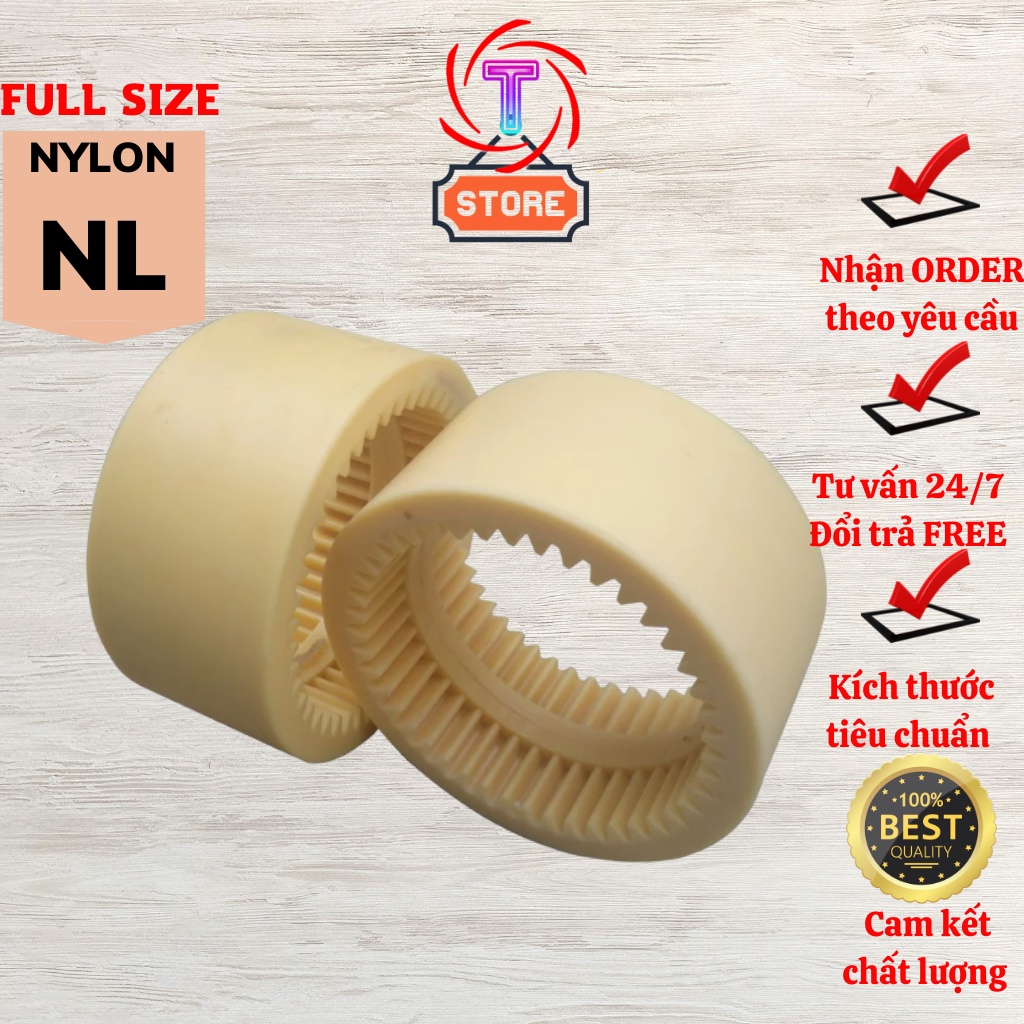 Giảm Chấn Khớp Nối NYLON Type NL PU Full Size NL1, NL2, NL3, NL4, NL5 ...