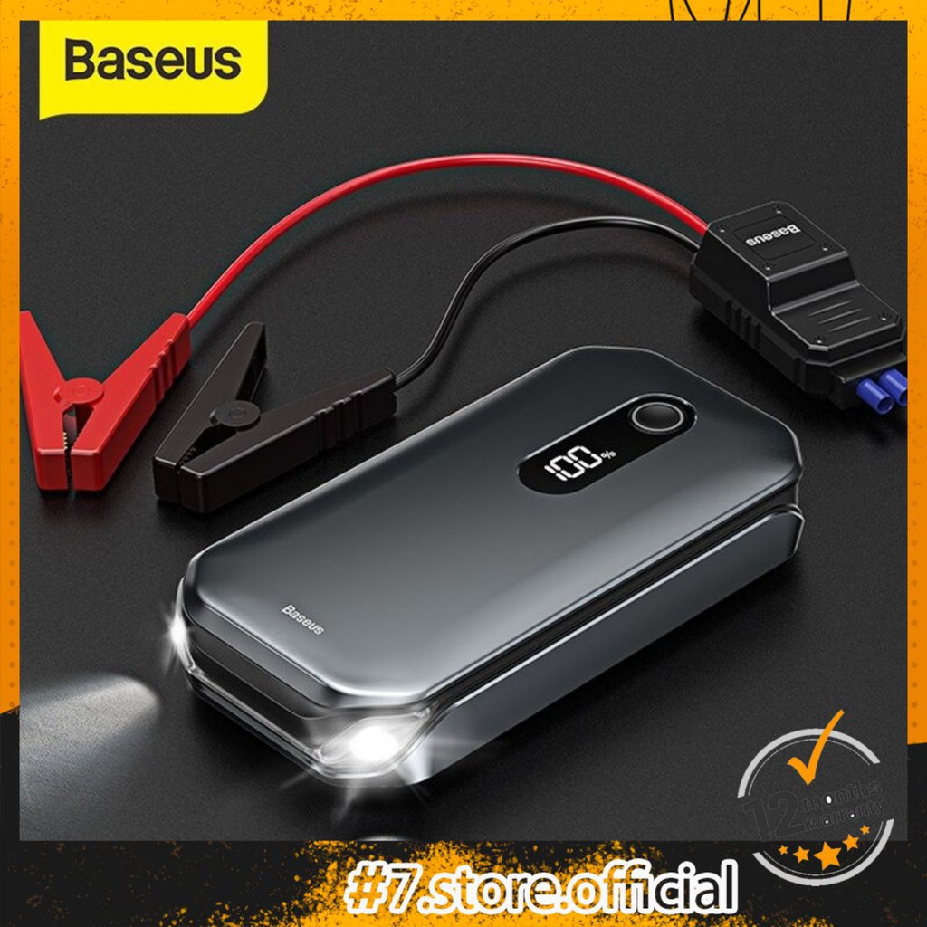 Bộ pin sạc dự phòng kích ắc quy ô tô Baseus Super Energy Car Jump ...