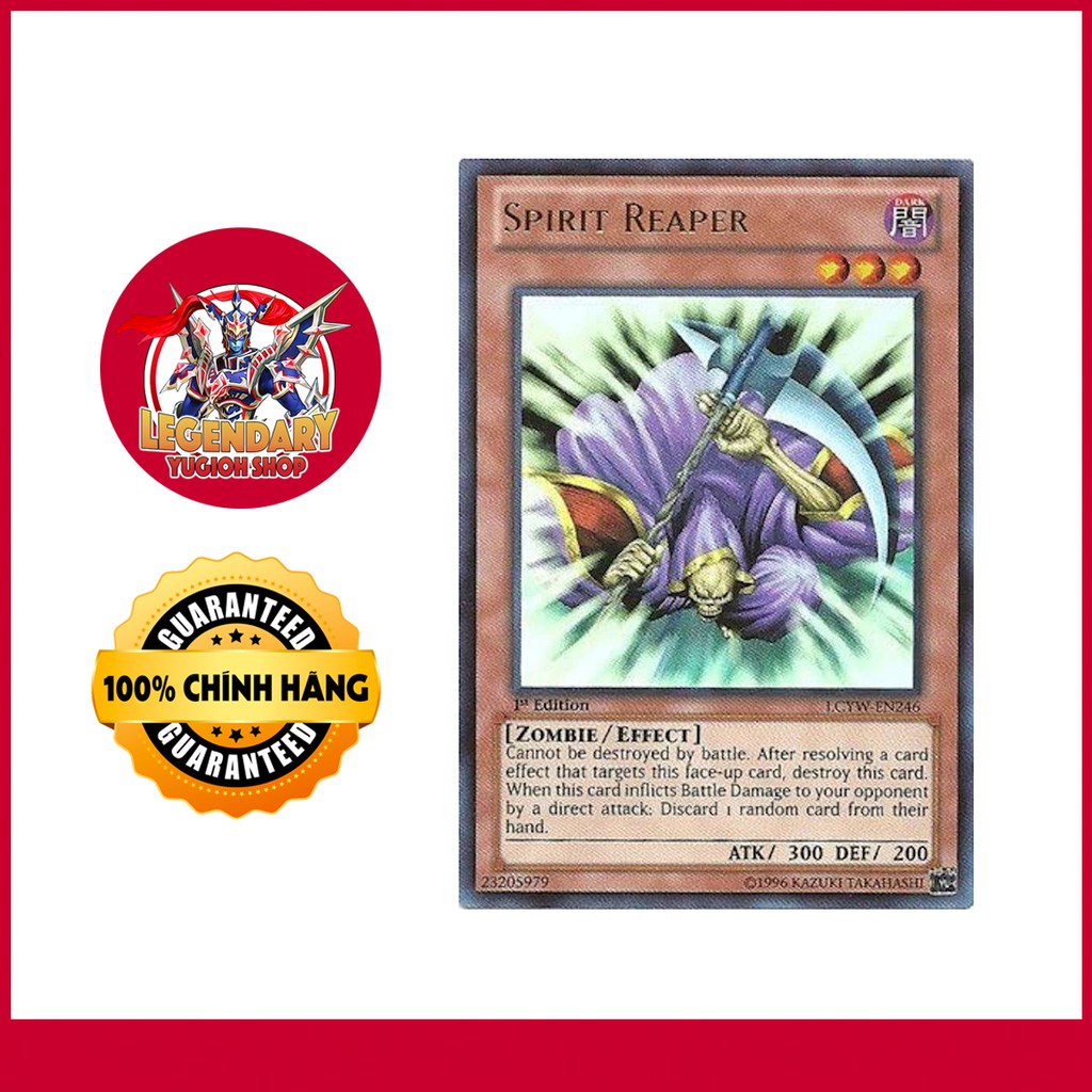[Thẻ Bài Yugioh Chính Hãng] Spirit Reaper | Shopee Việt Nam