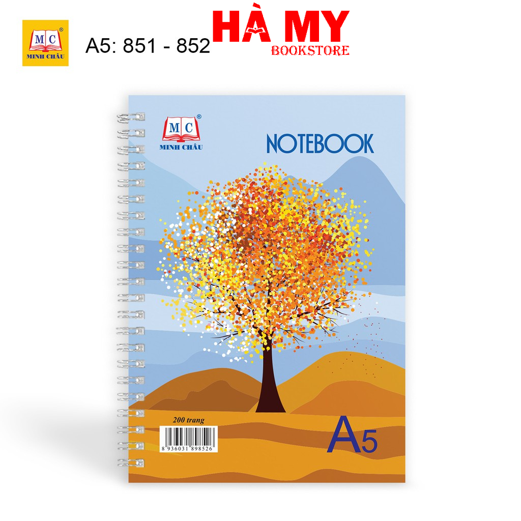 Sổ Lò Xo A5 Dày / Mỏng ( Thương Hiệu Minh Châu) | Shopee Việt Nam