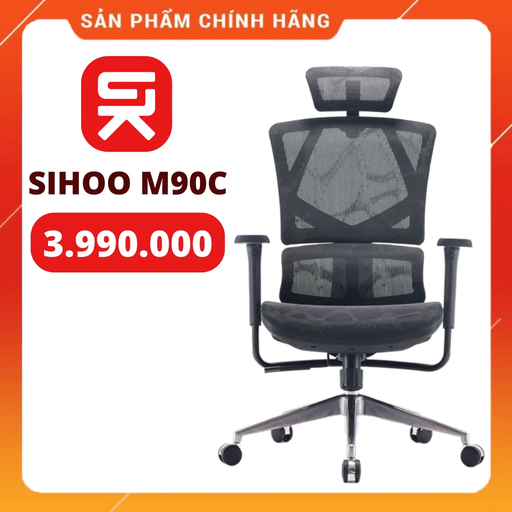 SẢN PHẨM CHÍNH HÃNG BẢO HÀNH 3 NĂM - Ghế Sihoo M90C - Ghế Xoay Văn ...