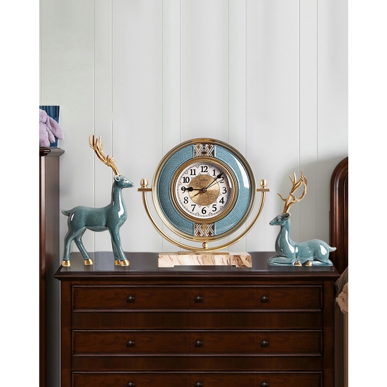 Đồng hồ để bàn Lixing D1596-1 - Chính hãng Thụy Sỹ, Fullbox, Chống nước ...