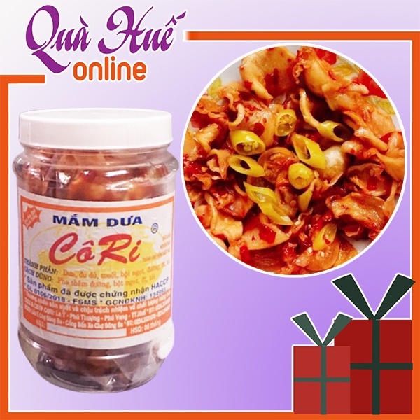 Mắm dưa cà đu đủ Cô Ri siêu ngon 420g - Đặc sản Huế | Shopee Việt Nam