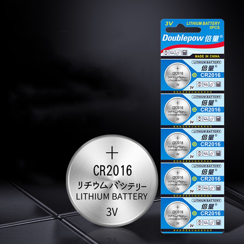 Vỉ 05 pin nút CR 2032 2016 2025 1220 2450 1632 1616 1620 Doublepow dùng ...