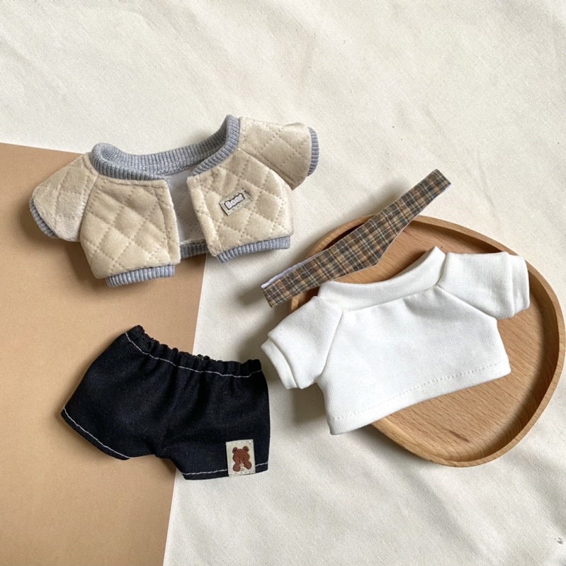 OUTFIT Labubu và DOLL 10cm 15cm 20cm bộ quần áo jacket boy | Shopee ...