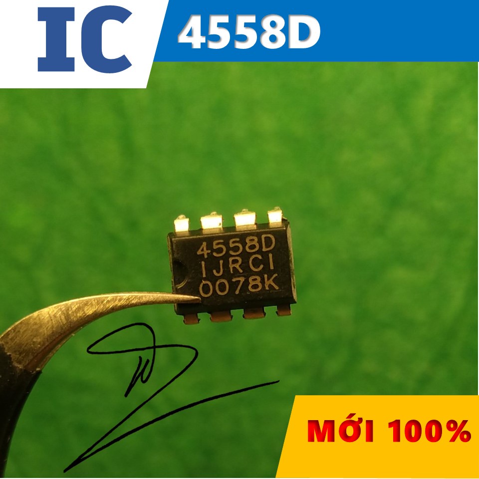 IC nguồn 4558D DIP-8 Mới 100% -15 ÷ 15V / 5mA / 200mW | Shopee Việt Nam