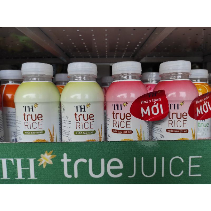 Nước gạo rang TH True Rice Hoàn toàn từ thiên nhiên chai 300ml | Shopee Việt Nam