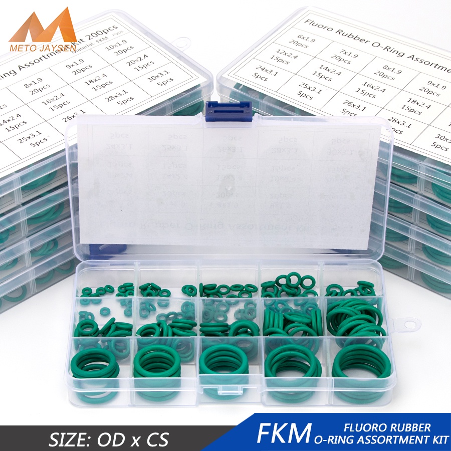 Od 6mm-35mm CS dày 1mm 1.5mm 1.9mm 2.4mm 3.1mm Oring Seal Gasket Set O Ring Niêm phong Vòng chữ ...