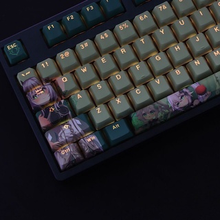 Nahida Keycaps Cherry Profile Genshin Impact Anime PBT Dye Sub Bàn phím ...