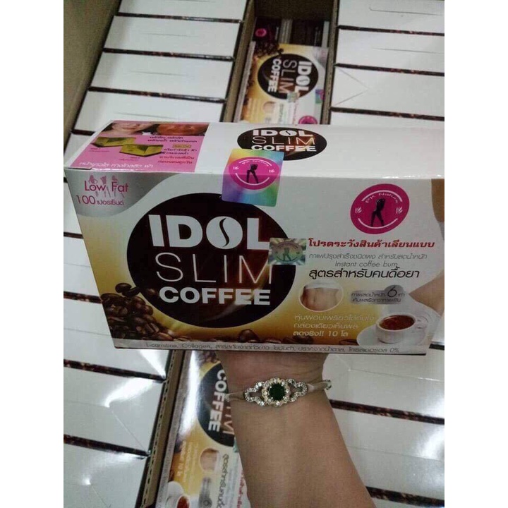 Cafe Cà Phê Giảm Cân Idol Slim Coffee 15g x 10 gói - Nhập Khẩu Thái Lan ...