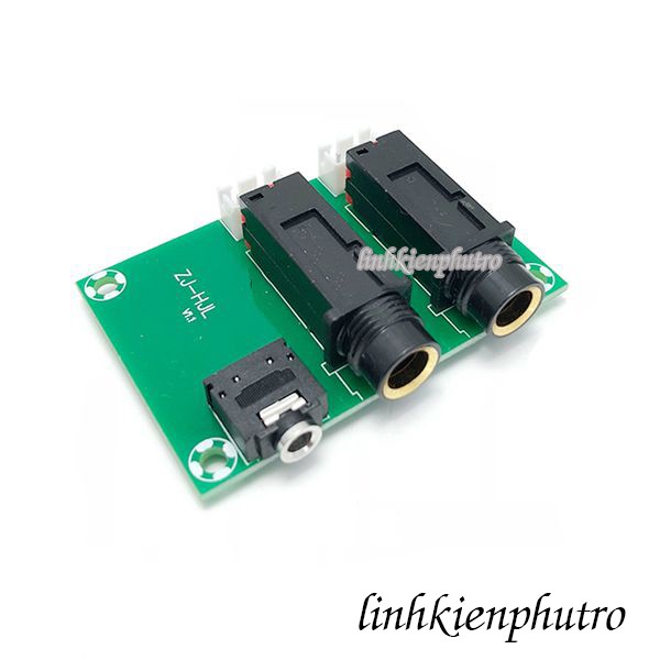 Mạch Chuyển 2 Jack Micro 6.5mm Và Jack 3.5mm Sang Header 3 Pin | Shopee ...