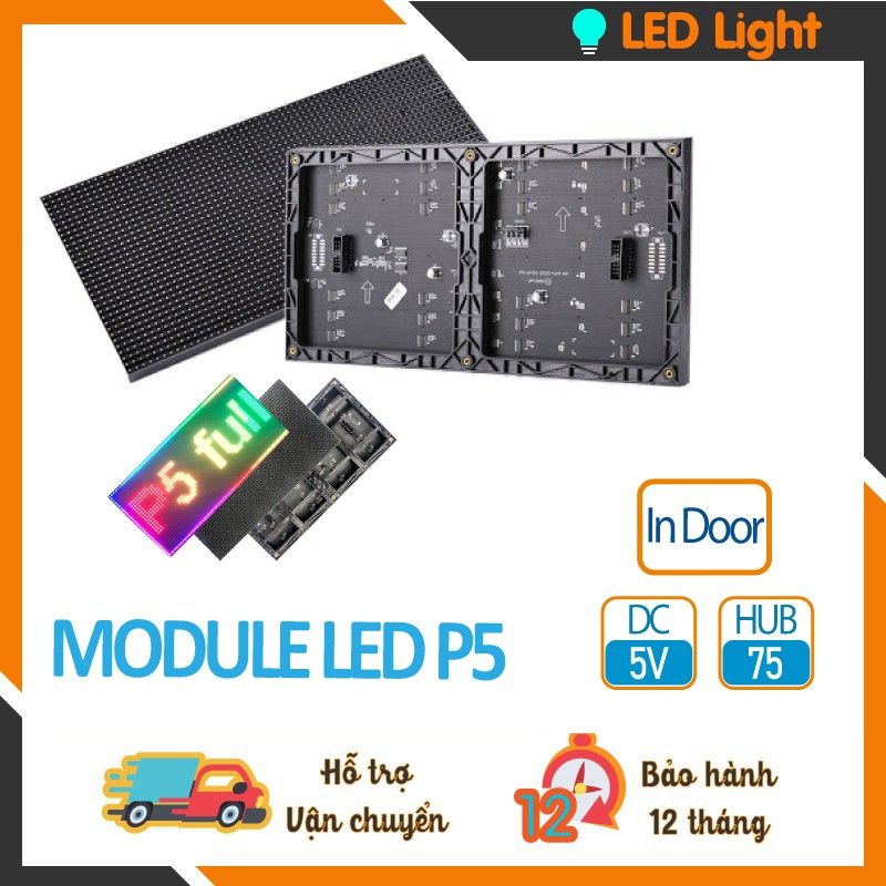 Module LED P5 full COLOR trong nhà | Shopee Việt Nam